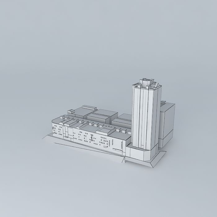 Blocks in Kaohsiung, Taiwan free 3D model | CGTrader