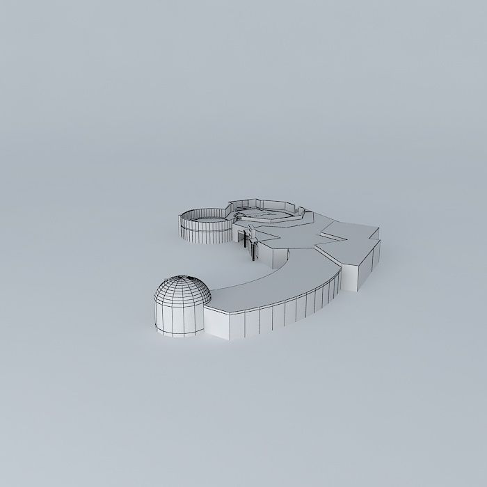 SeaWorld San Diego Commerson Dolphin Exhibit 3D model | CGTrader