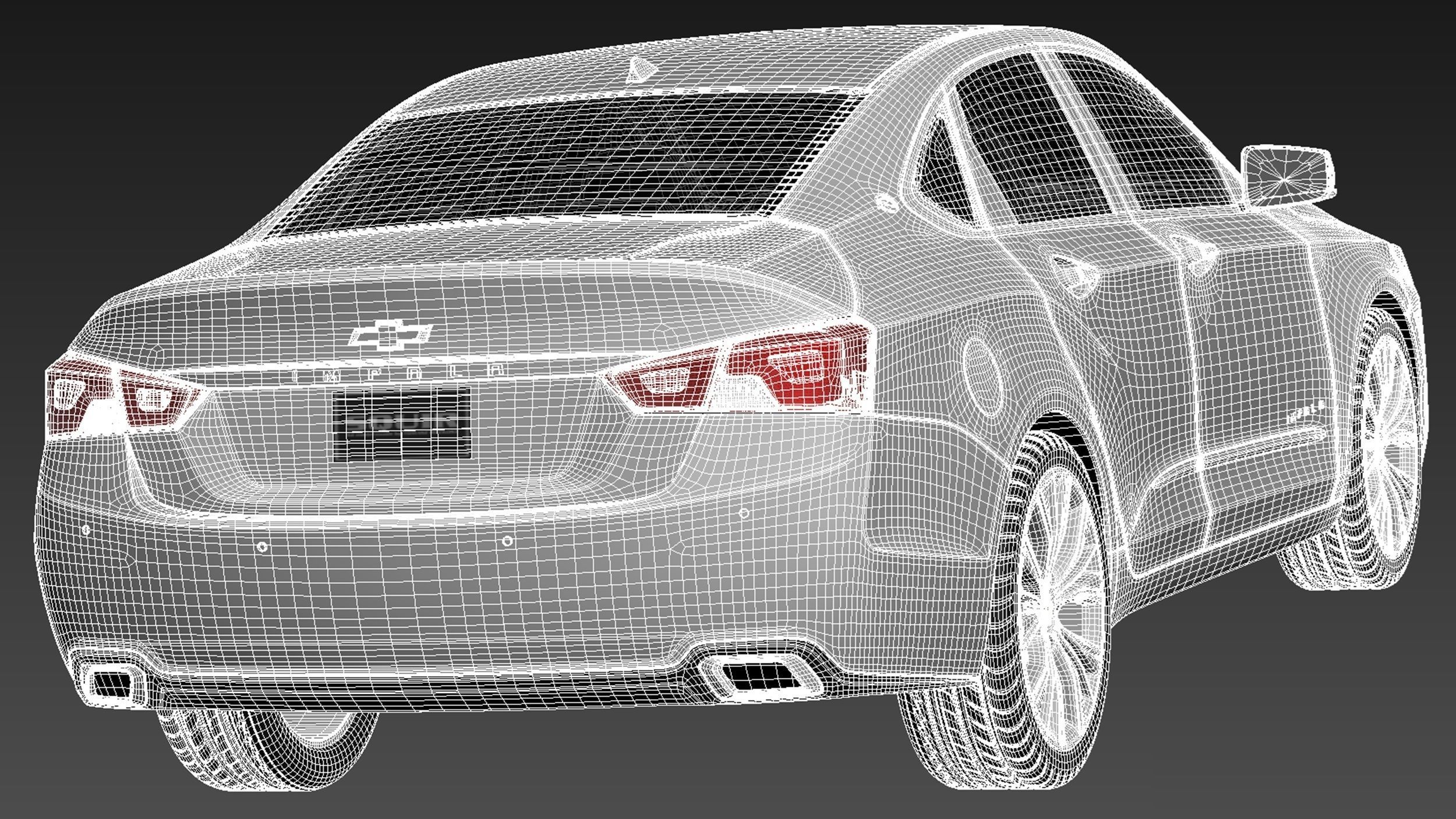 Chevrolet Impala 2013 3D model | CGTrader