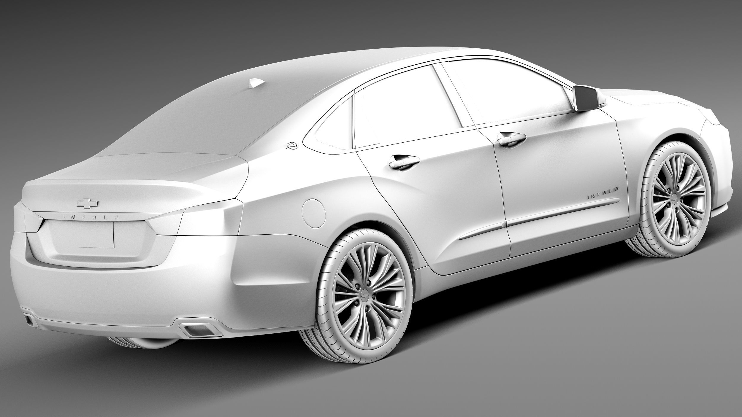 Chevrolet Impala 2013 3D model | CGTrader