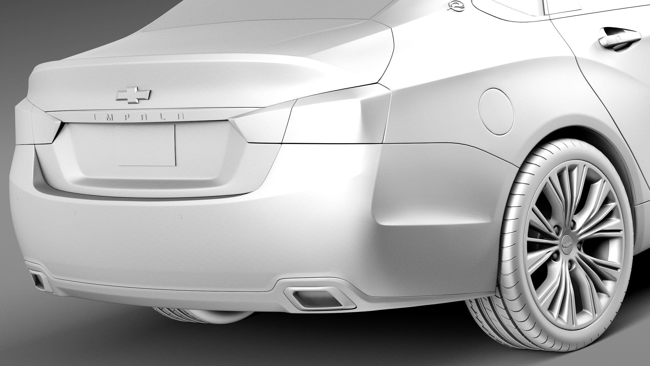 Chevrolet Impala 2013 3D model | CGTrader