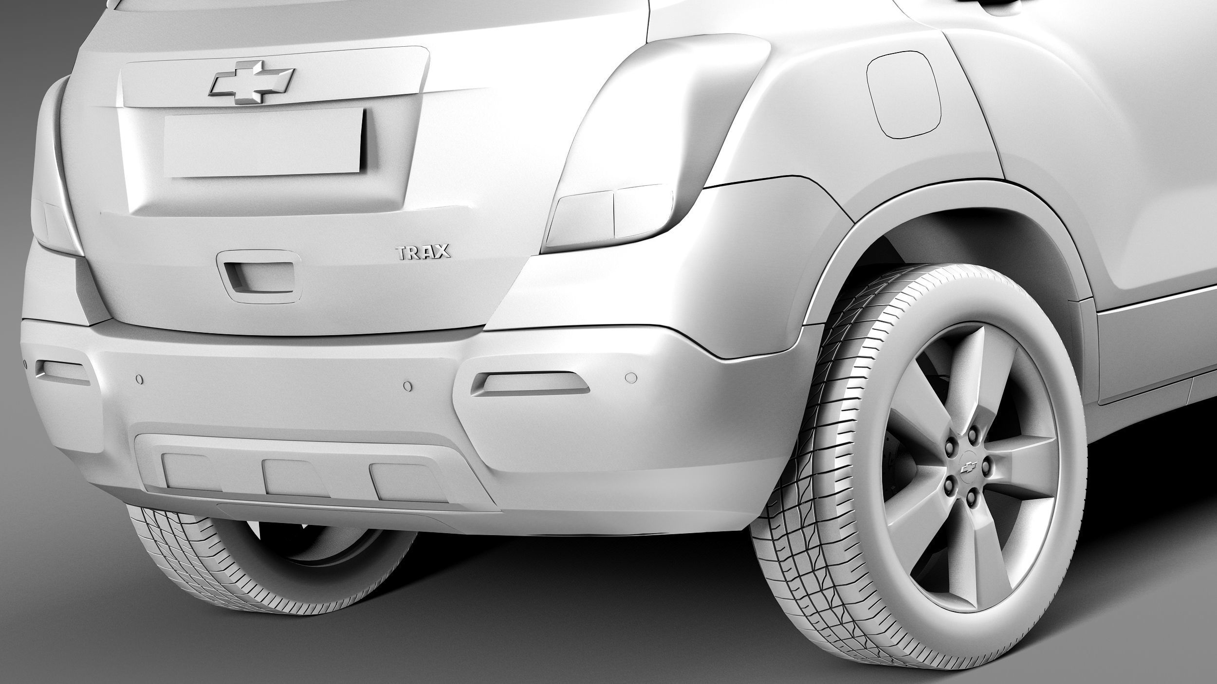 Chevrolet Trax 2013 3D model | CGTrader