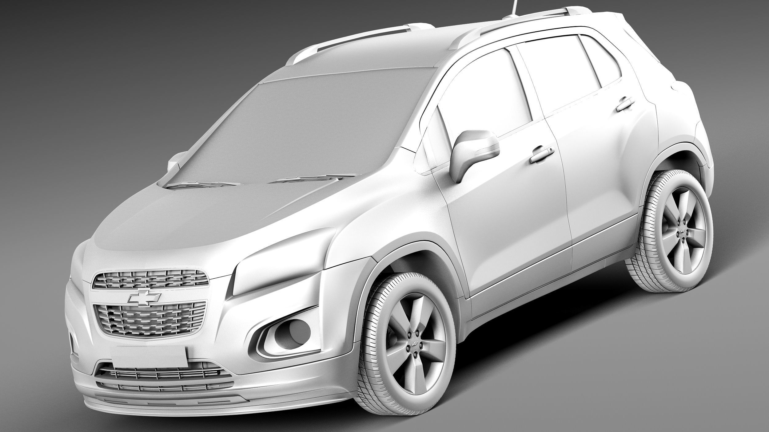 Chevrolet Trax 2013 3D model | CGTrader