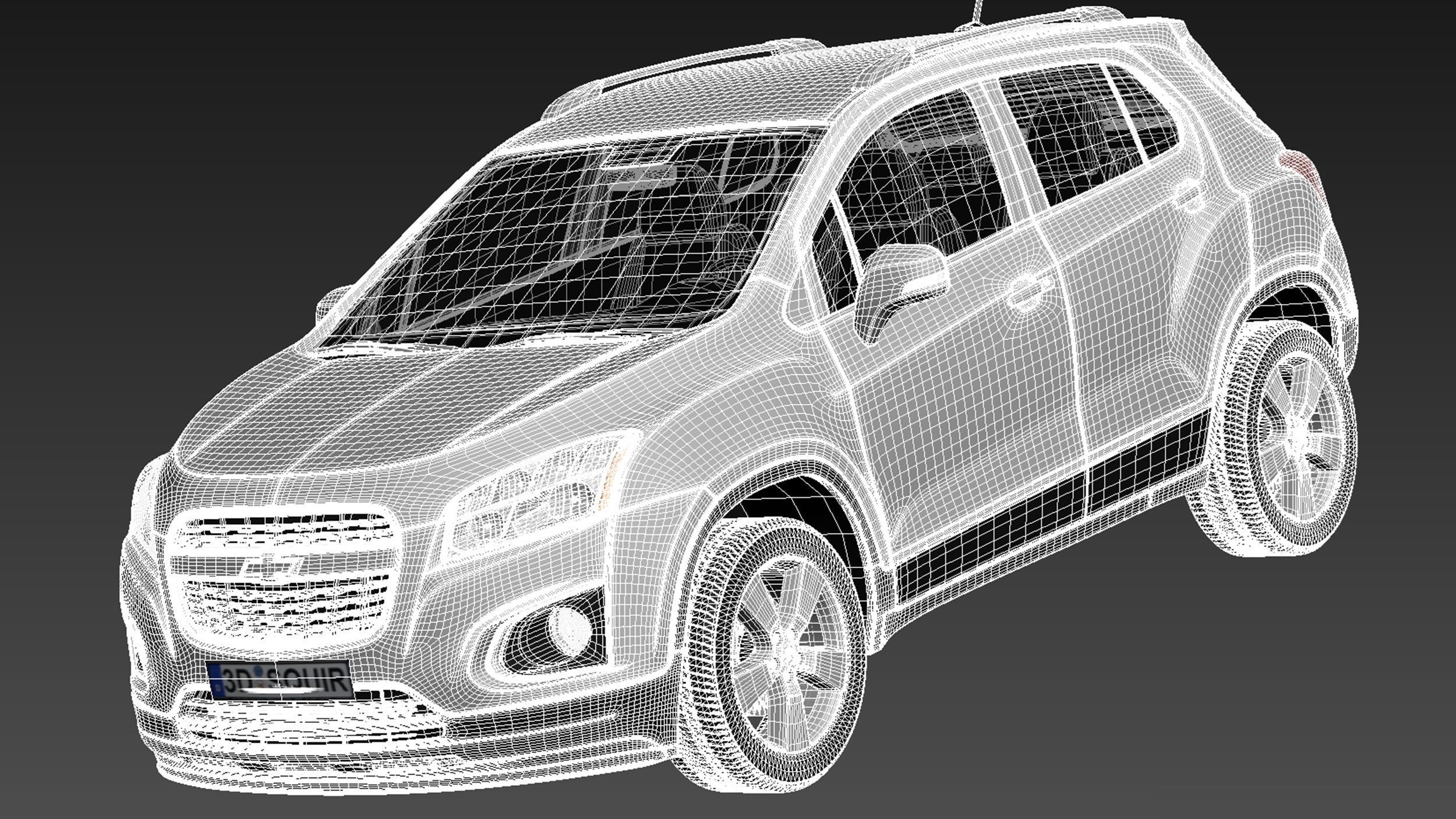 Chevrolet Trax 2013 3D model | CGTrader