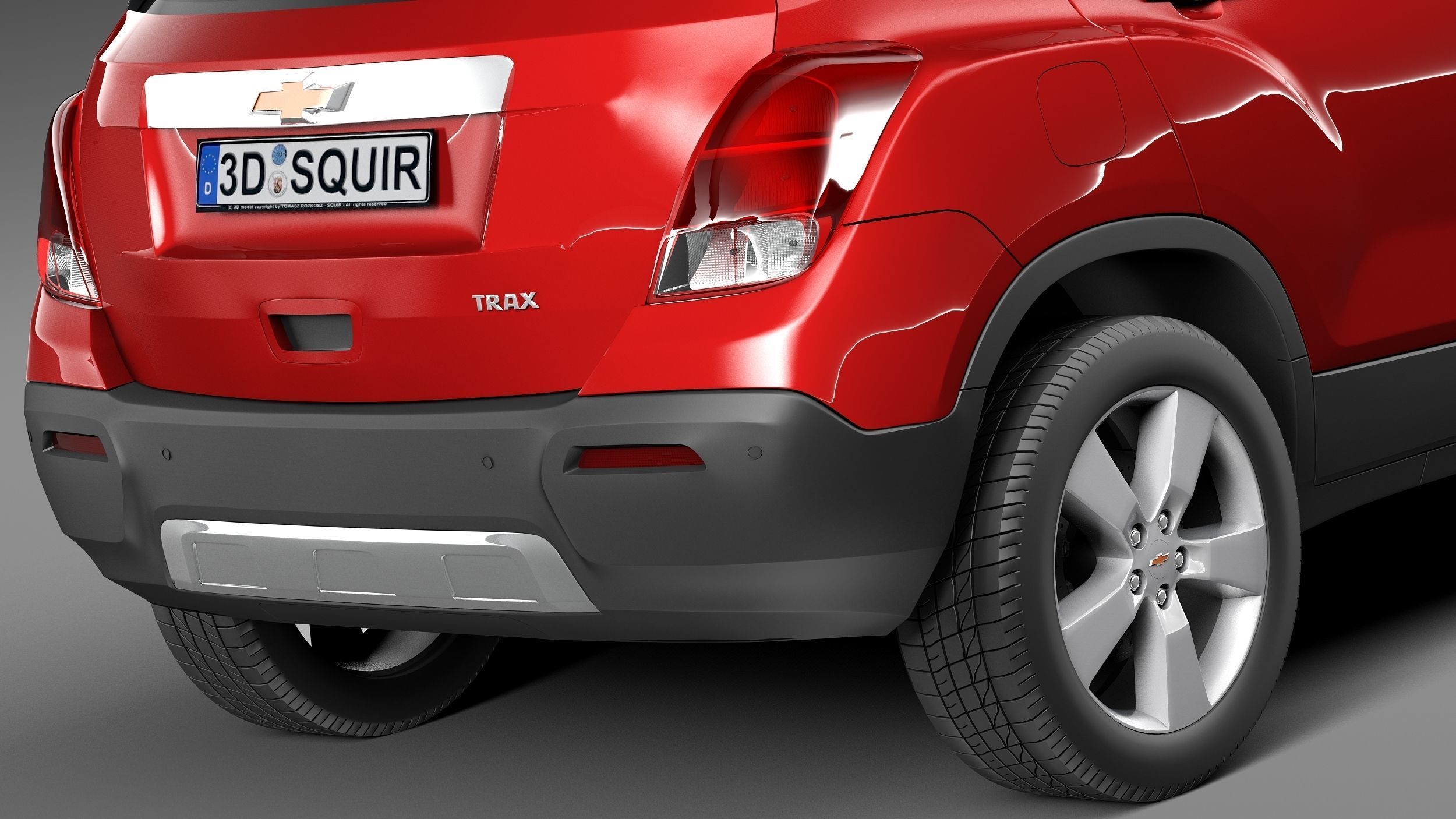 Chevrolet Trax 2013 3D model | CGTrader