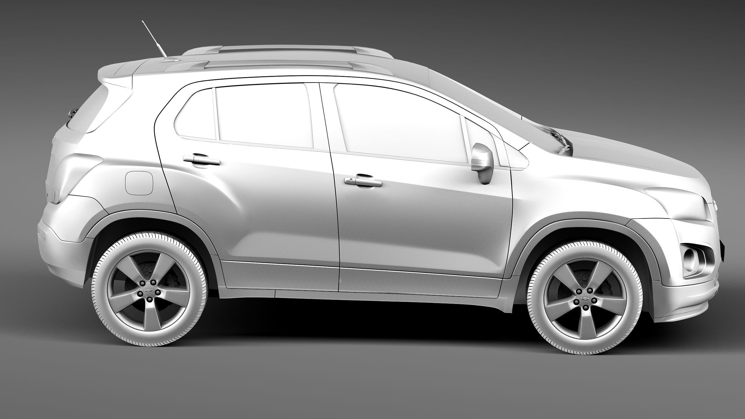 Chevrolet Trax 2013 3D model | CGTrader