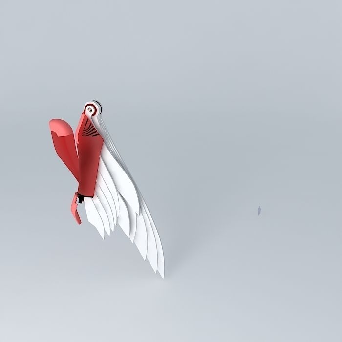 Robot wing with sketchyphysics free 3D model | CGTrader