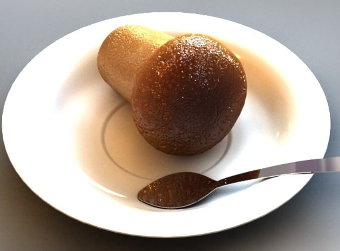 baba napoli Neapolitan Dessert 3D Model MAX OBJ 3DS - CGTrader.com