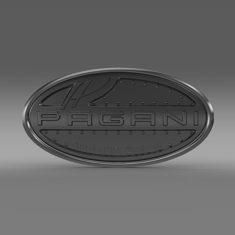 Pagani Logo 3D model | CGTrader
