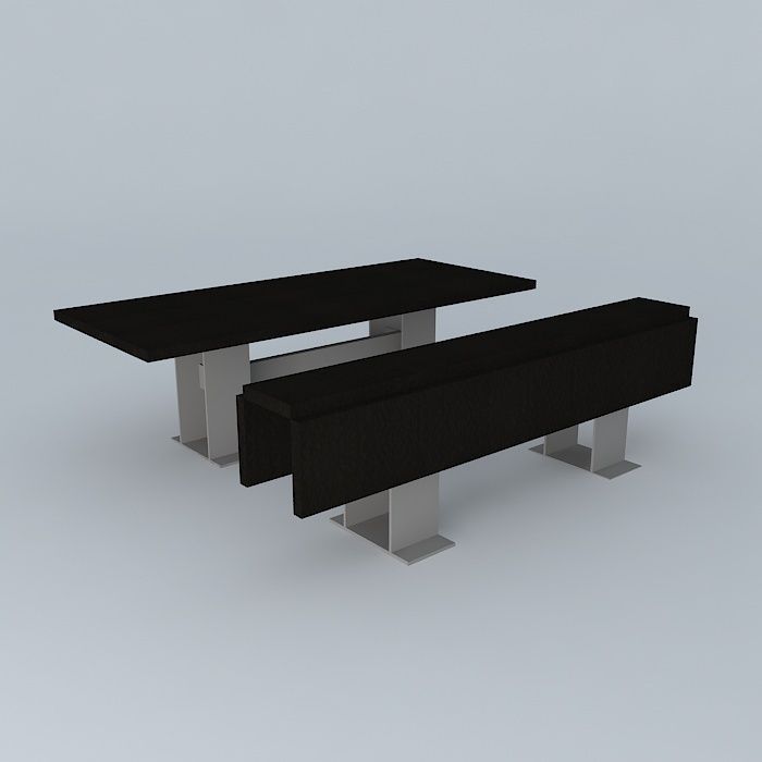Folding Dining Tables 3D model | CGTrader