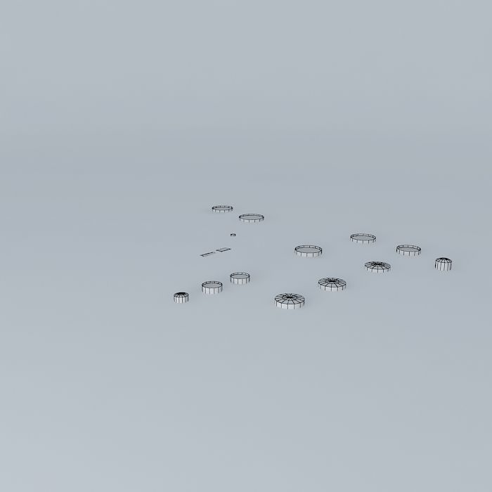 Caltex Oil Terminal free 3D model | CGTrader