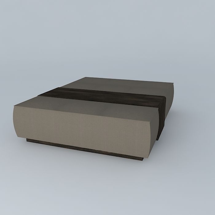 Ottoman 3D Model .max .obj .3ds .fbx .stl .dae - CGTrader.com