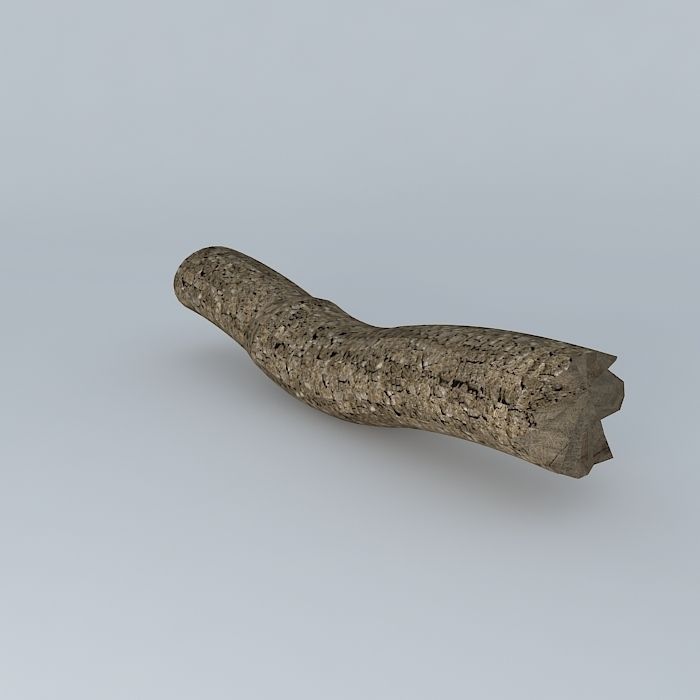 Bronze Log 3D model | CGTrader