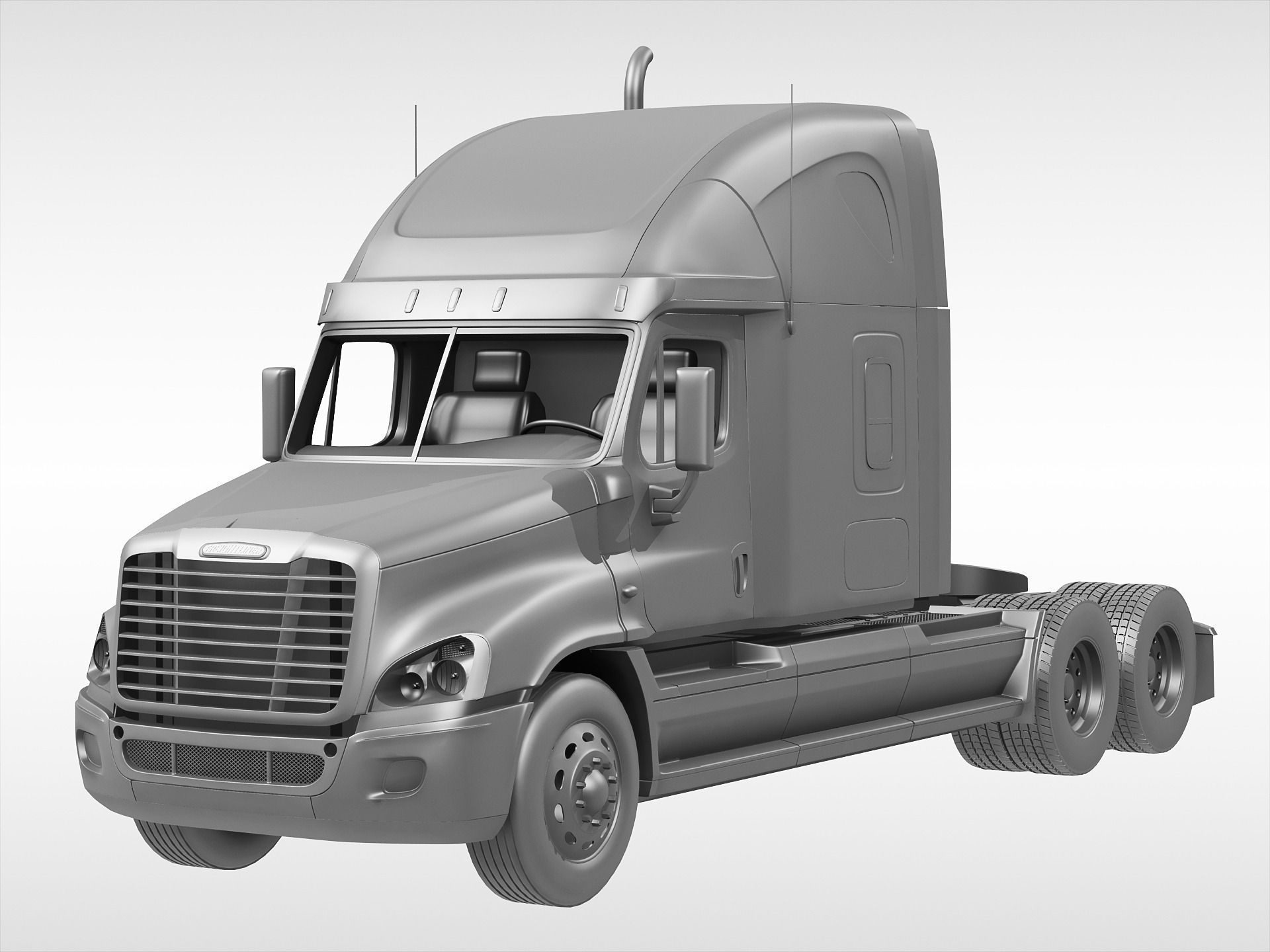 Freightliner Cascadia 3D model | CGTrader