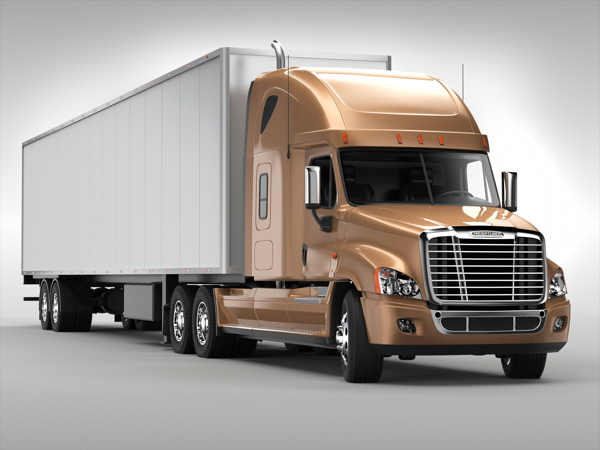 Freightliner Cascadia 3D model | CGTrader
