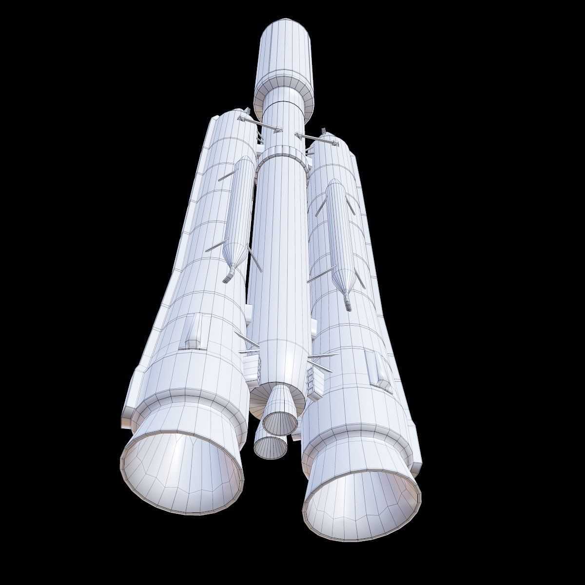 Rocket 3D Model Game ready .fbx - CGTrader.com