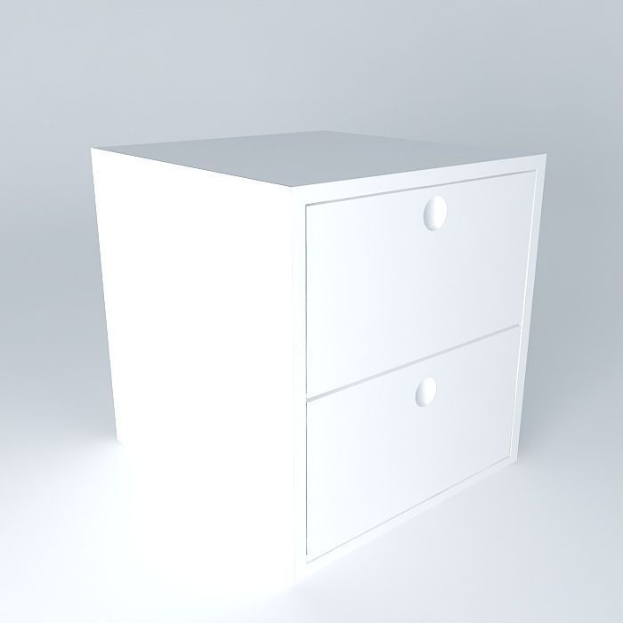 Side table free 3D model | CGTrader