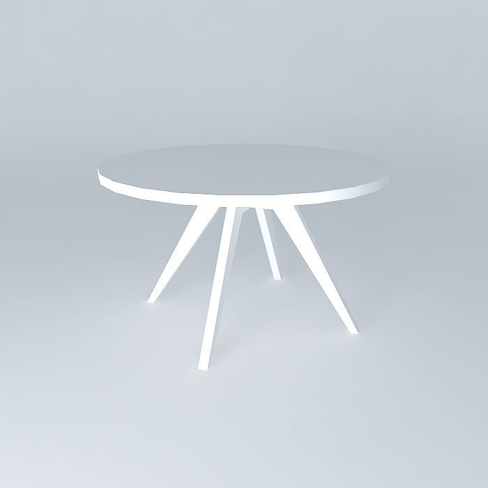round table free 3D model | CGTrader