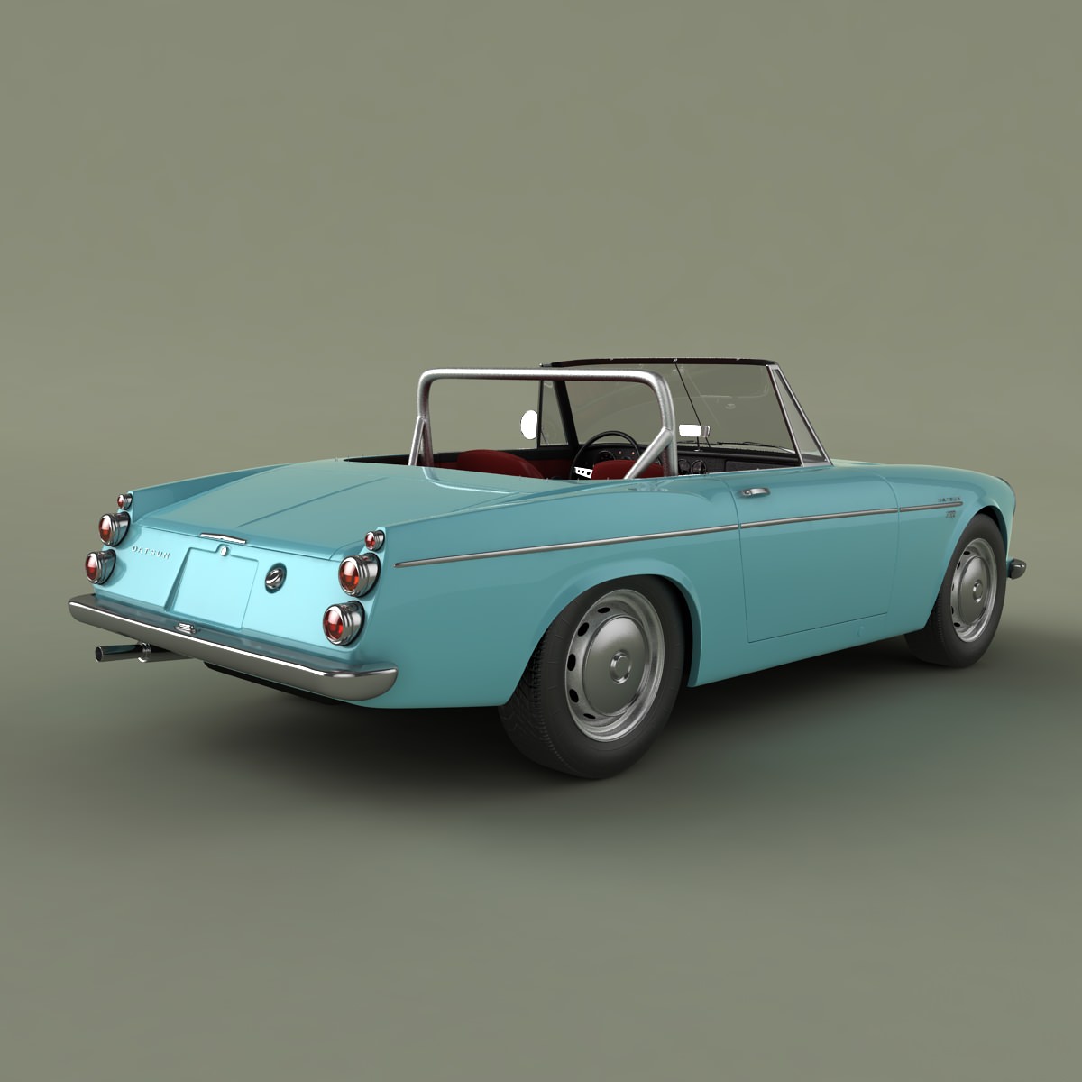 Datsun 2000 Fairlady 3D model | CGTrader
