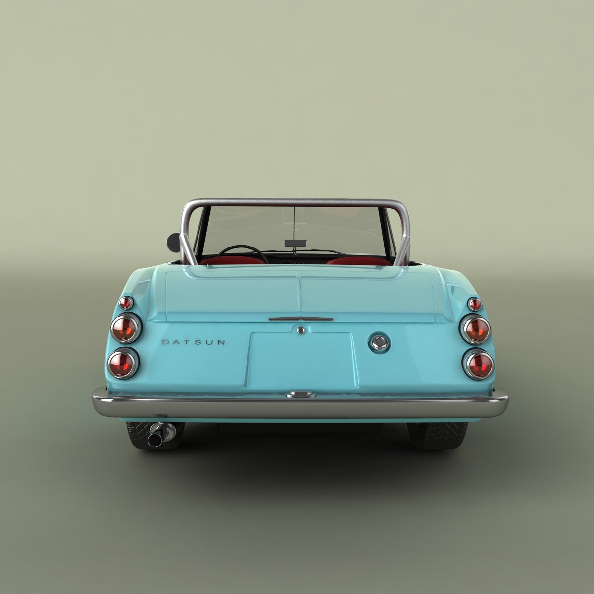 Datsun 2000 Fairlady 3D model | CGTrader