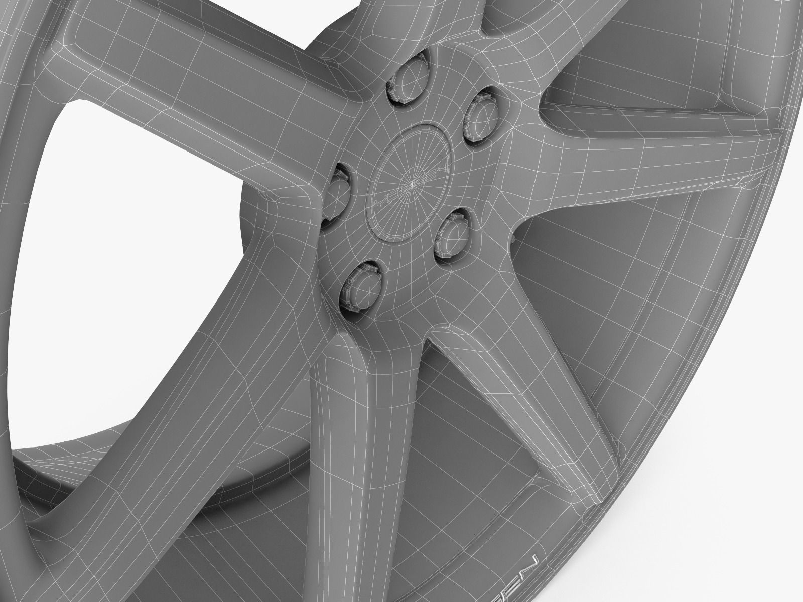 Rim Vossen CV7 3D model | CGTrader