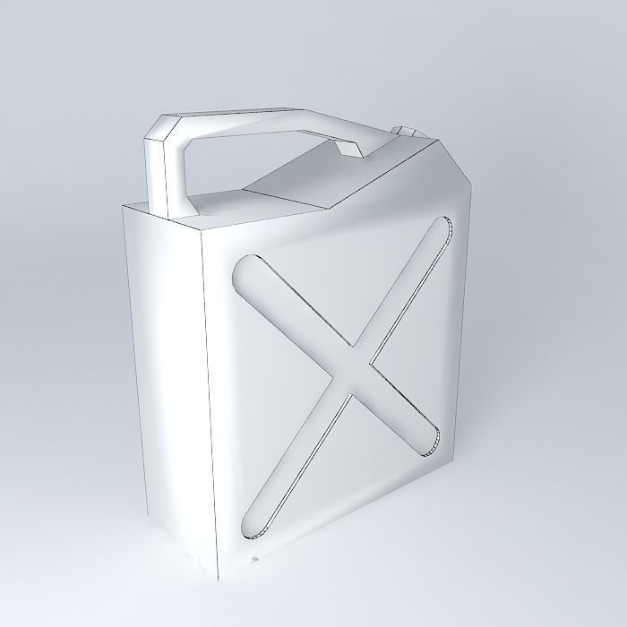 water can 3D model | CGTrader