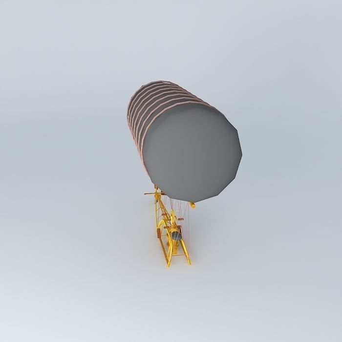 Charles F Ritchels Flying Machine 3D model | CGTrader