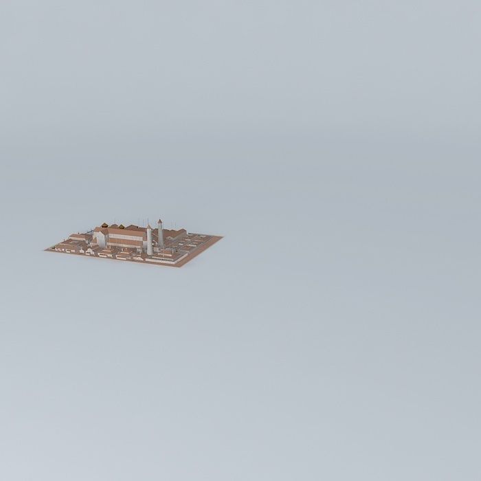 Plan of Saint Gall 3D model | CGTrader