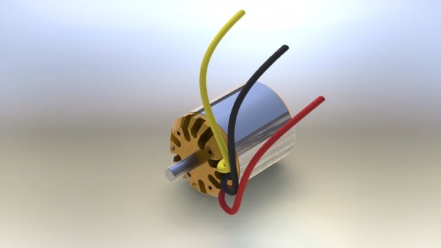C6364-280 turnigy aerodrive motor free 3D model | CGTrader