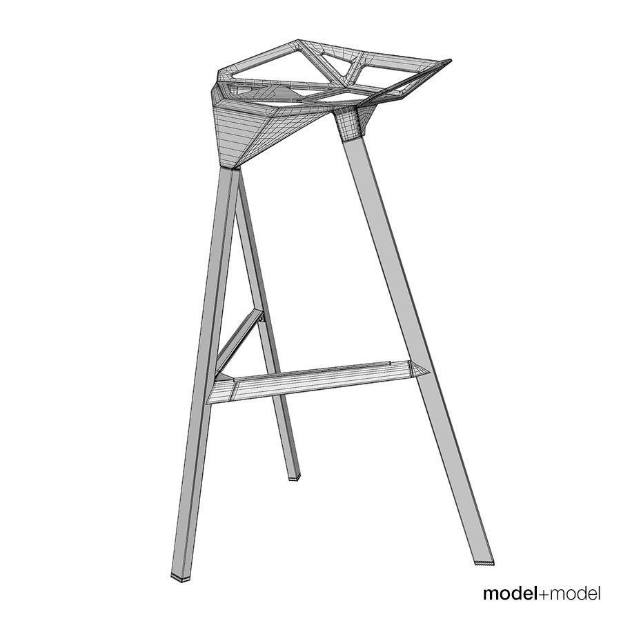 Magis Stool One 3D model | CGTrader