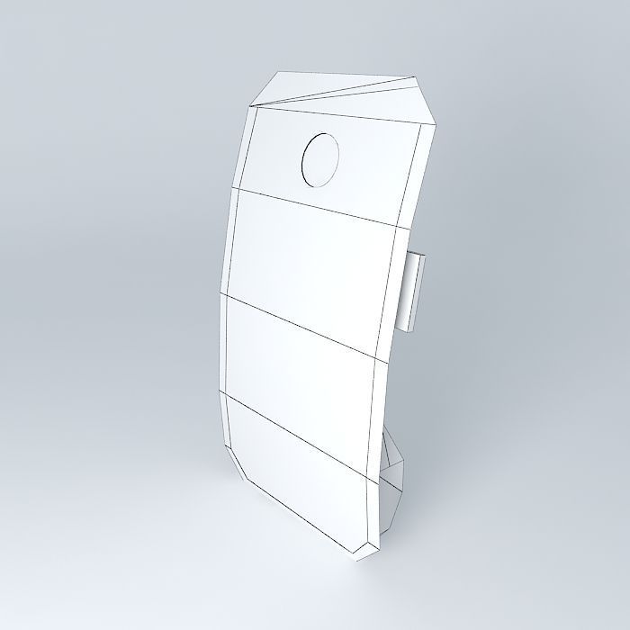 Aircraft door free 3D model | CGTrader