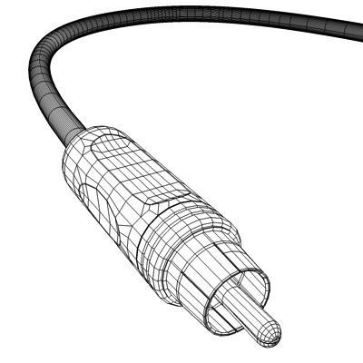 Coaxial Connector 3D Model OBJ 3DS FBX C4D - CGTrader.com