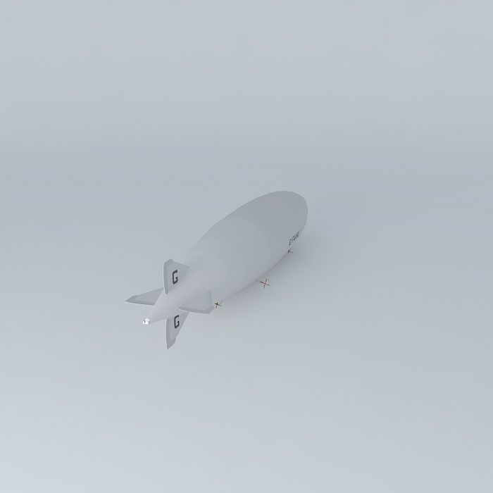 R101 zeppelin free 3D model | CGTrader