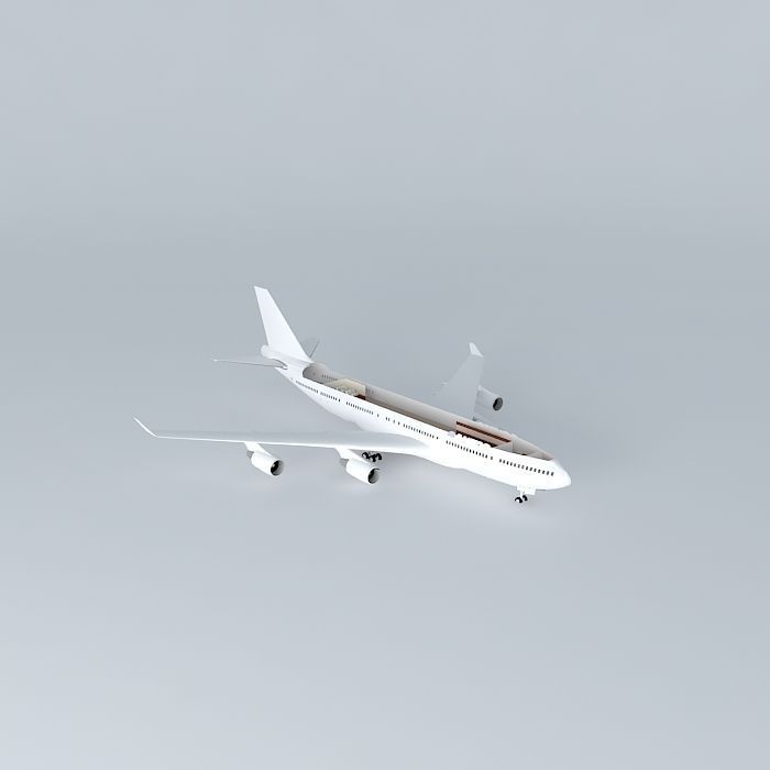 AF1 boeing free 3D model | CGTrader