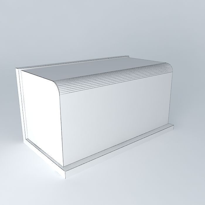 Kit glass display case free 3D model | CGTrader