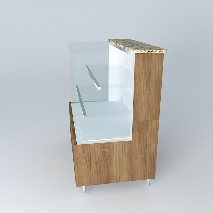 Kit805B Desk Exhibitor Dry Straight 2 doors by Alex Marques free 3D ...