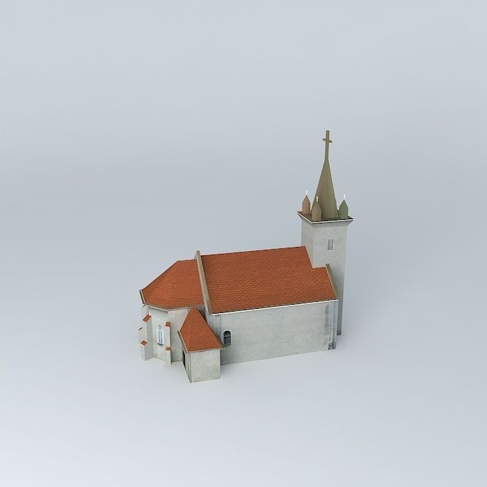 Szentmihályfa rk temploma Kostol Michal na Ostrove free 3D model | CGTrader