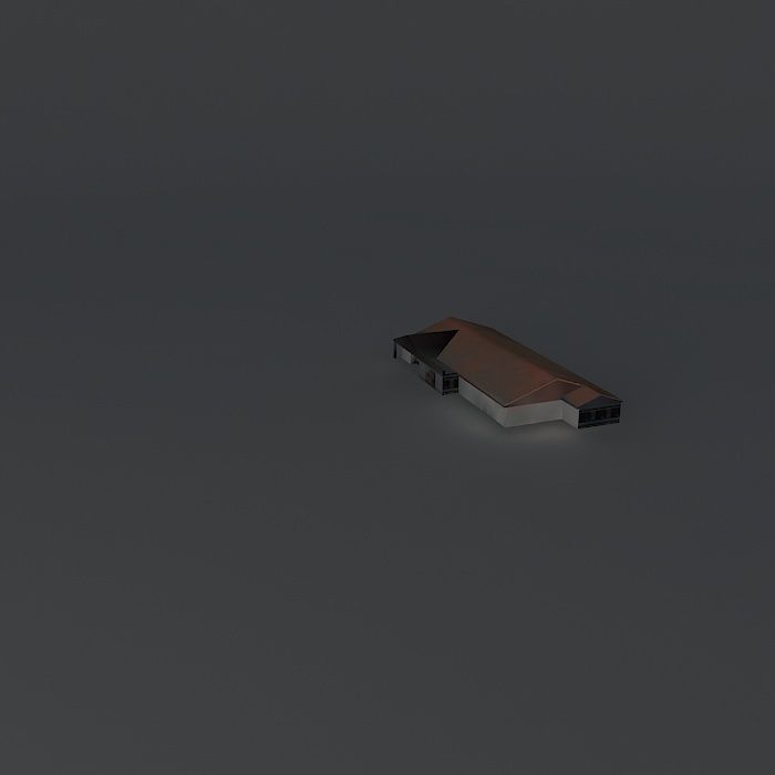 Lidl shopping center free 3D model | CGTrader