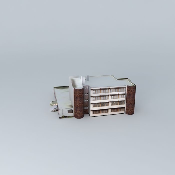 The health insurance building Budova zdravotnej poist39ovna free 3D ...