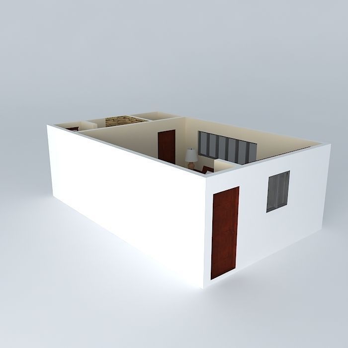 Studio Apartment free 3D model | CGTrader