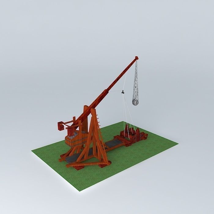 3D model Ballista catapult | CGTrader