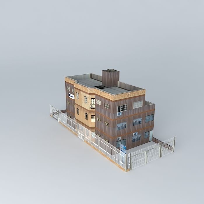 C Vist Training Center free 3D model | CGTrader