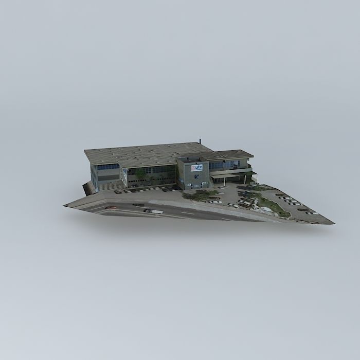 UTC Engenharia Administration Building free 3D model | CGTrader