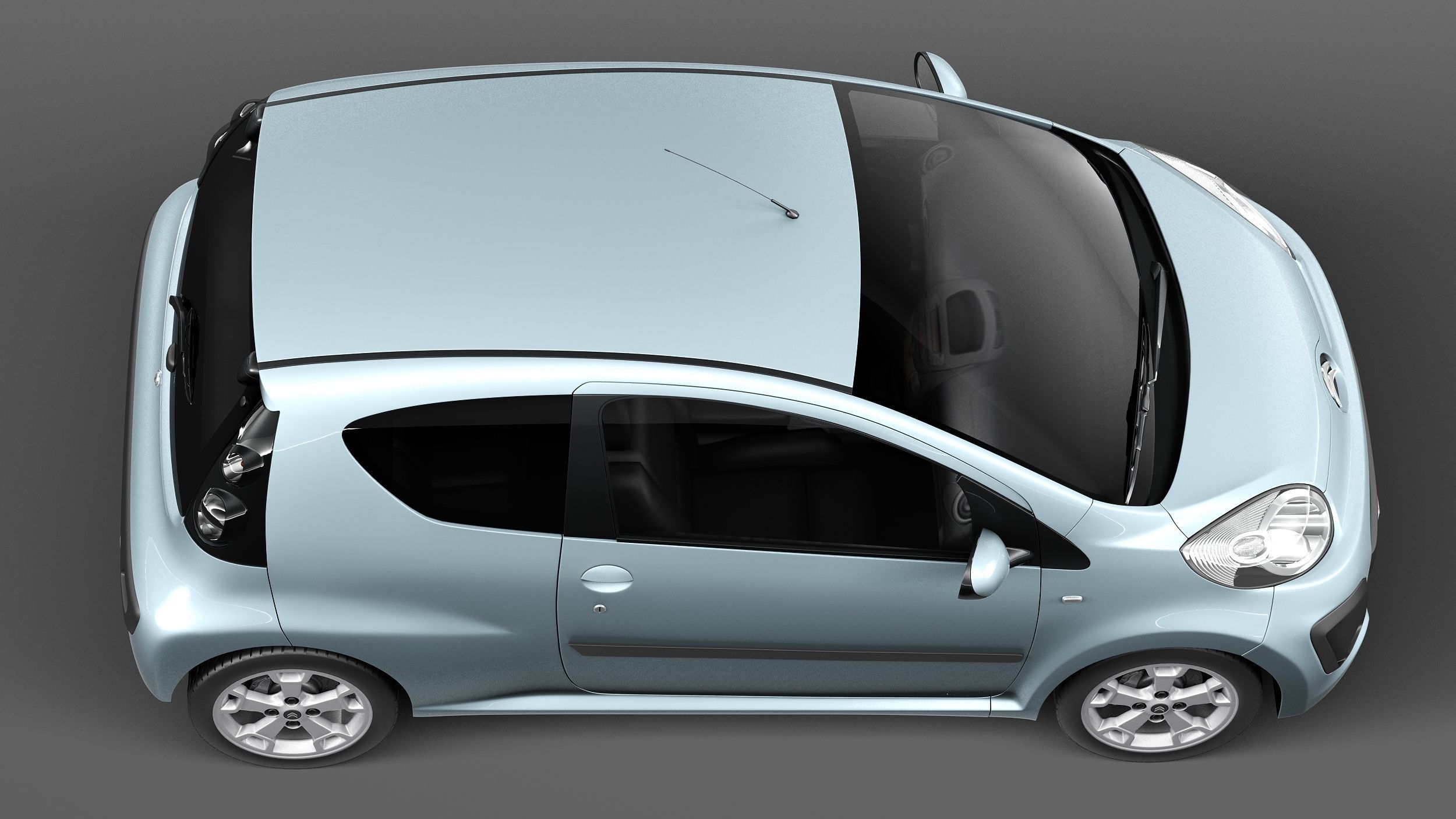 Citroen C1 3-doors 2013 3D model | CGTrader
