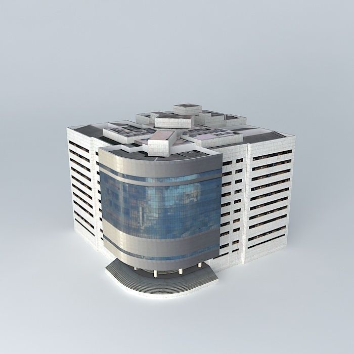 4th Region Federal Regional Court TRF4 Porto Alegre free 3D model ...