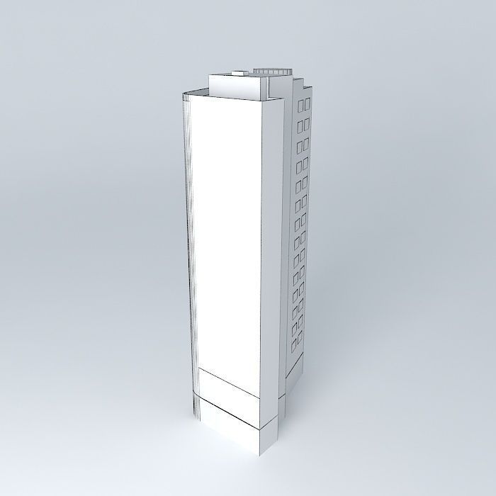 Consortium building free 3D model | CGTrader