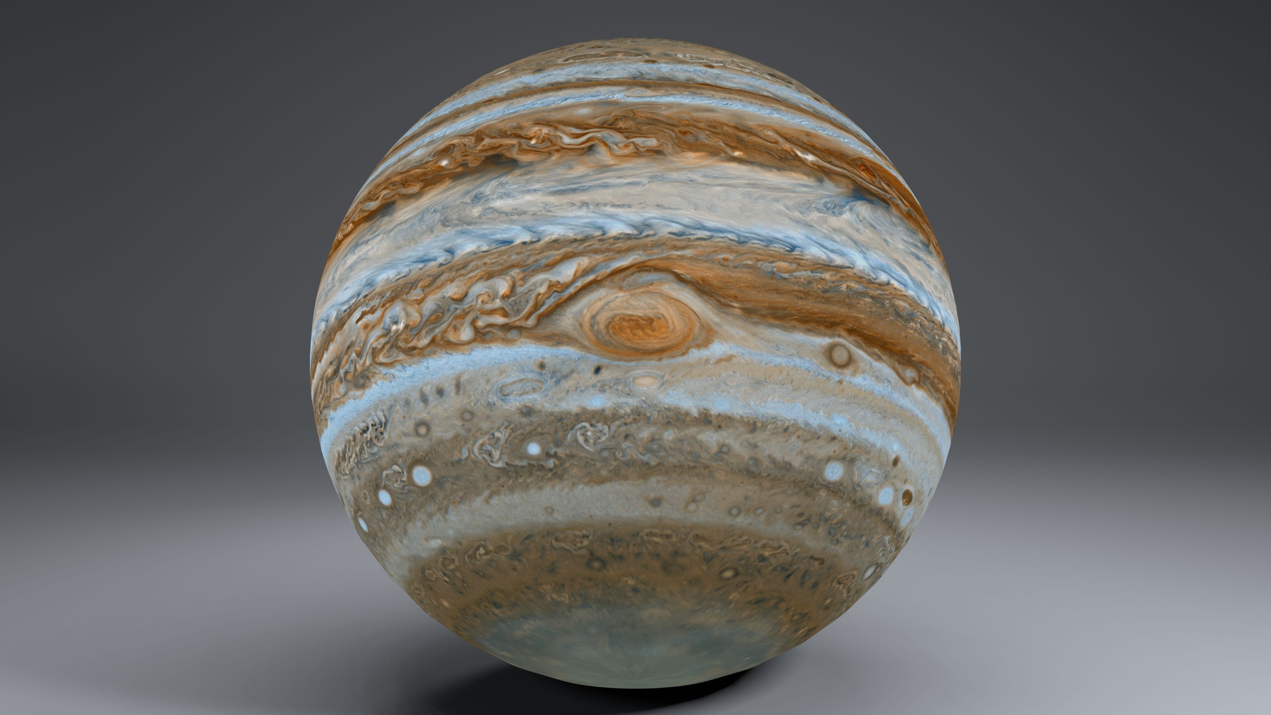 Jupiter 8k 3D Model .obj .3ds .blend .dae - CGTrader.com
