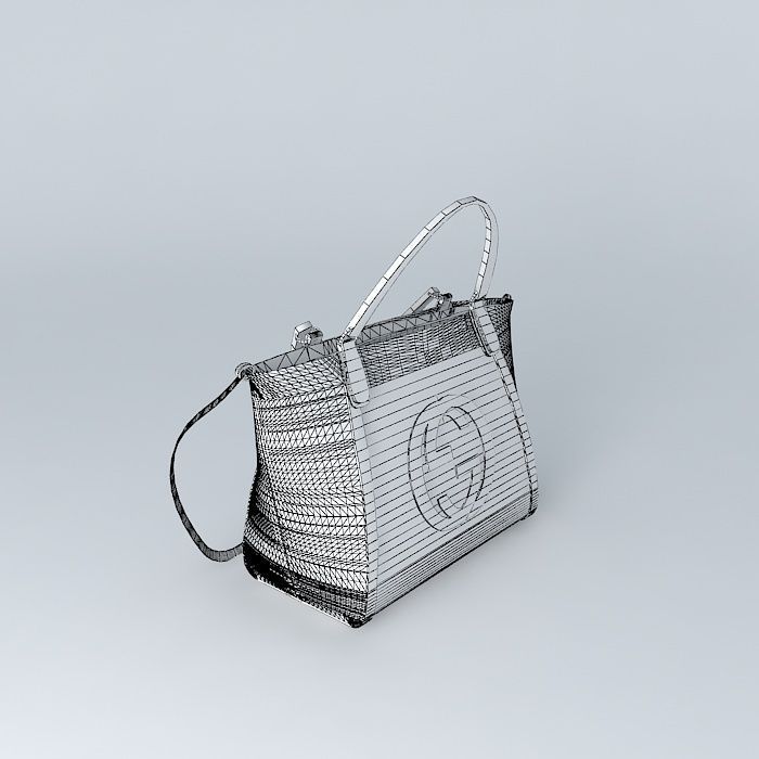 GUCCI Handbag 2 of 5 Colours free 3D model | CGTrader