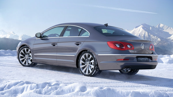 Volkswagen Passat cc 3D model | CGTrader
