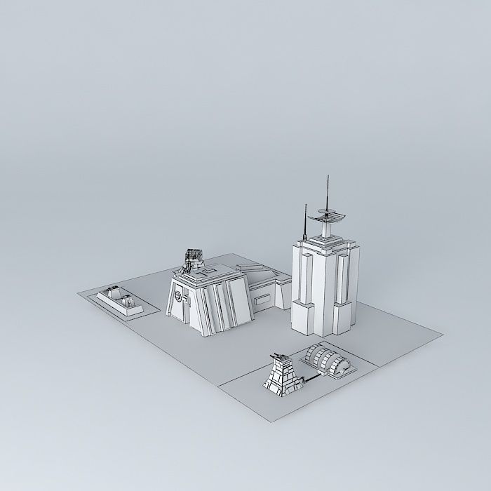 STAR WARS Imperial military base 3D model | CGTrader